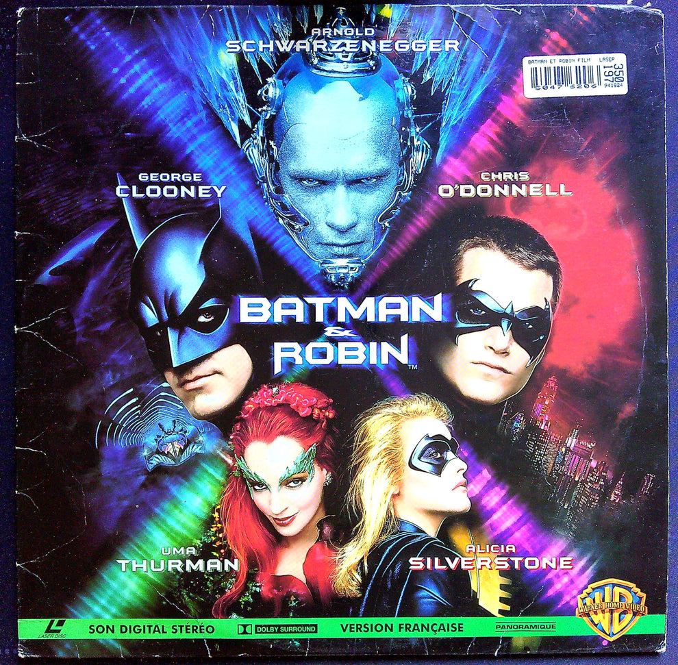 Laser Disc Batman & Robin – MyReference